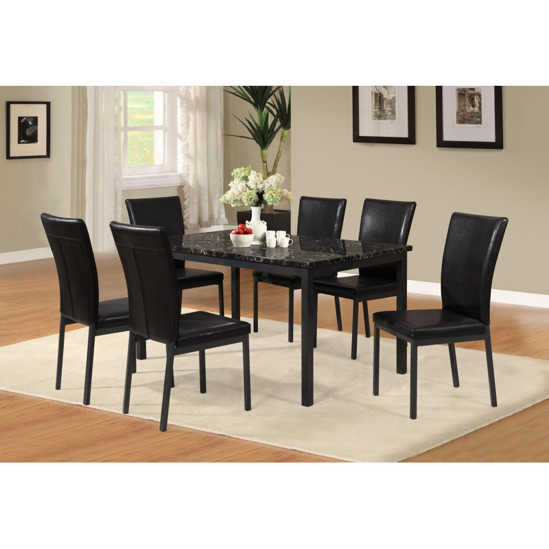 Red Barrel Studio Dining Table 4 Chairs Wayfair